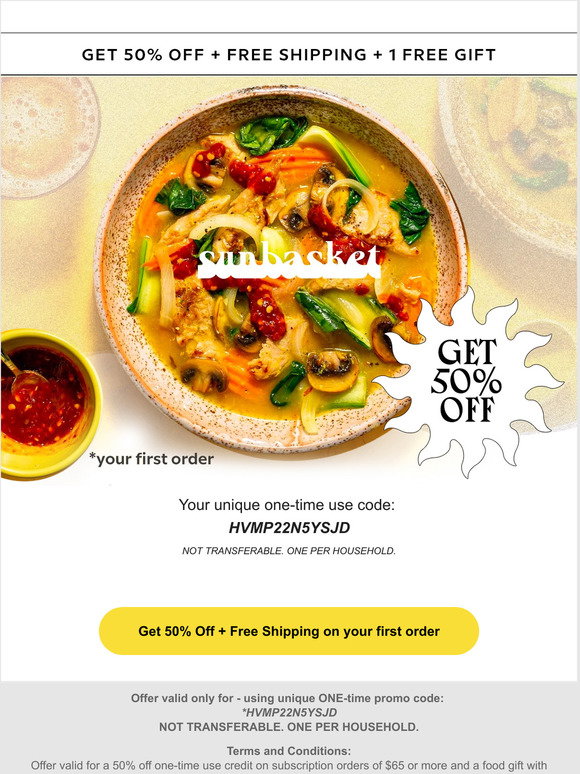 Munchery: Order by today at 5PM PST for delivery next week. 🌼 | Milled