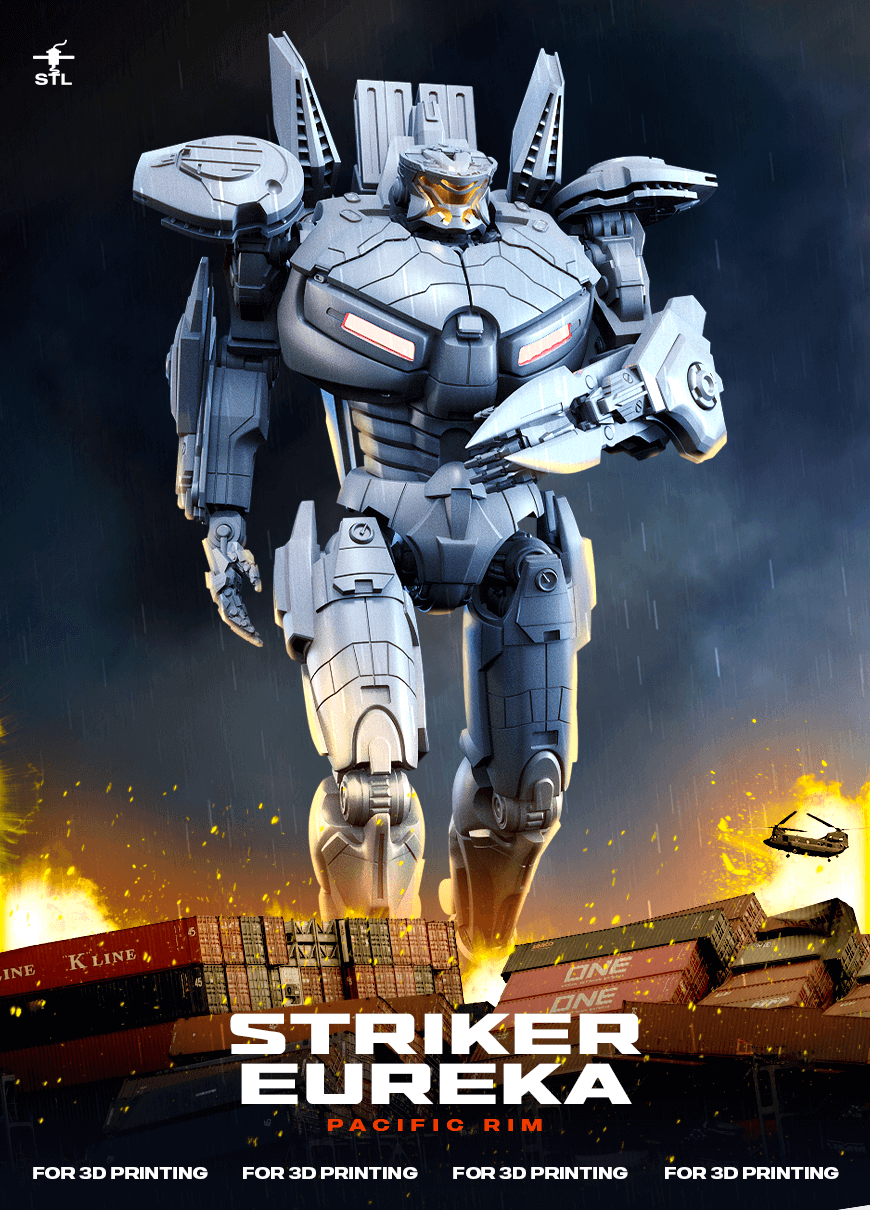 Gambody: 🌊 Rise up, Jaegers! Striker Eureka for 3D printing joins the ...