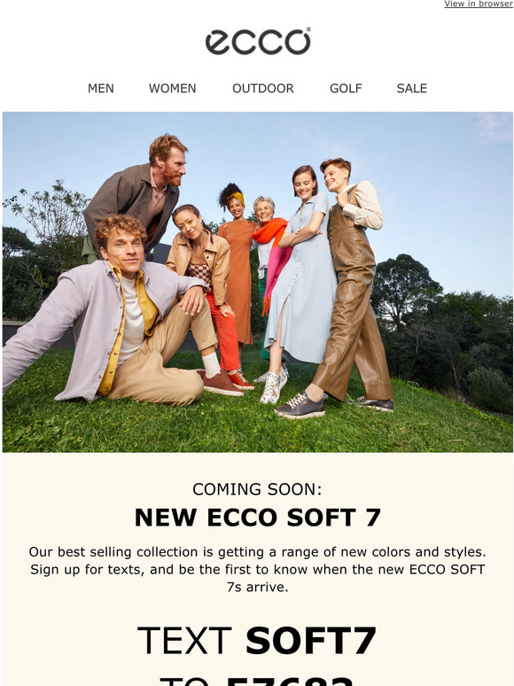 ECCO: Coming Soon - NEW ECCO SOFT 7 | Milled