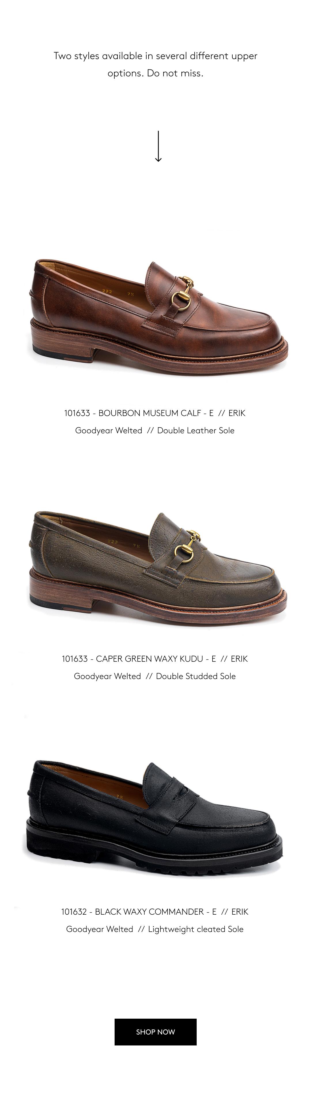 Meermin Shoes: Spotlight: Limited Casual Loafers in Waxy Shell Cordovan ...