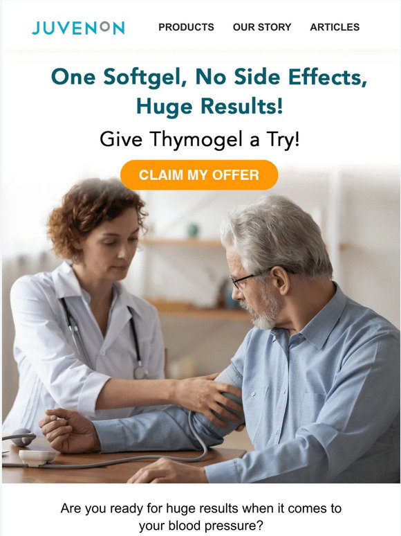 Juvenon: ThymoGel - the most POWERFUL ThymoQuin available | Milled