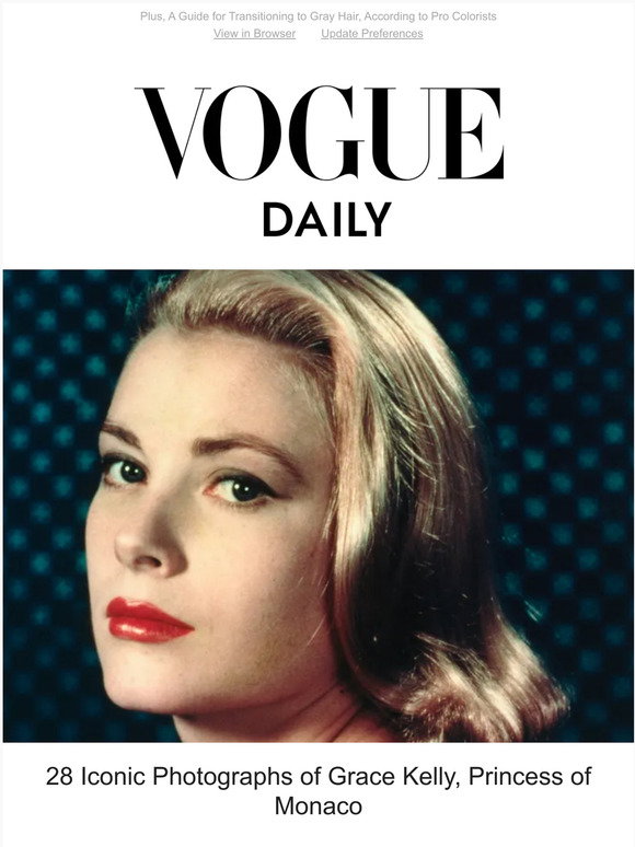 Vogue: 28 Iconic Photographs of Grace Kelly, Princess of Monaco | Milled
