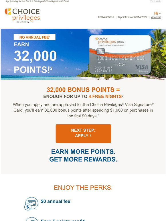 Choice Hotels: RE: ACTION REQUESTED! You've Received Some Information ...