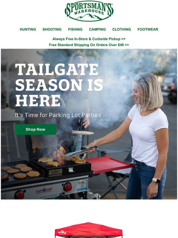 Sportsman's Warehouse: Tailgate Season Is Here | Milled
