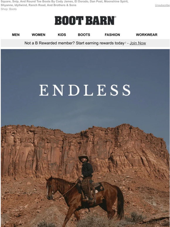 Boot Barn: Cowboy Boots By Toe Type | Milled