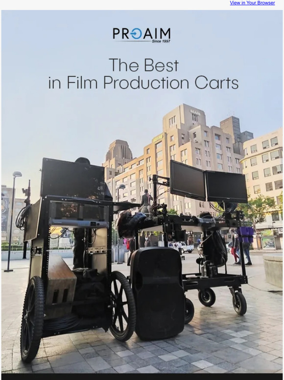 Proaim: Making Film Carts go easy on your Pockets | Milled