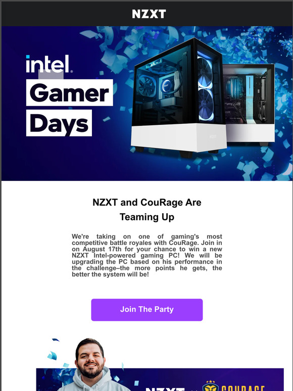 NZXT: We're Partnering With CouRage for a Pre-Intel Gamer Days Giveaway ...