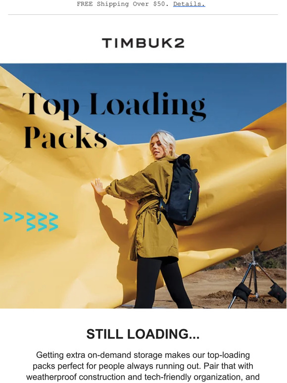 Timbuk2: Top-loading bags for back to school | Milled