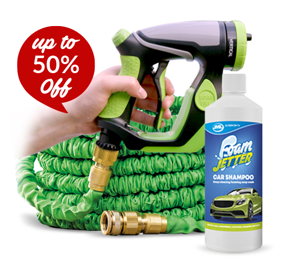 JML: Save up to 50% on the ultimate car washing kit | Milled