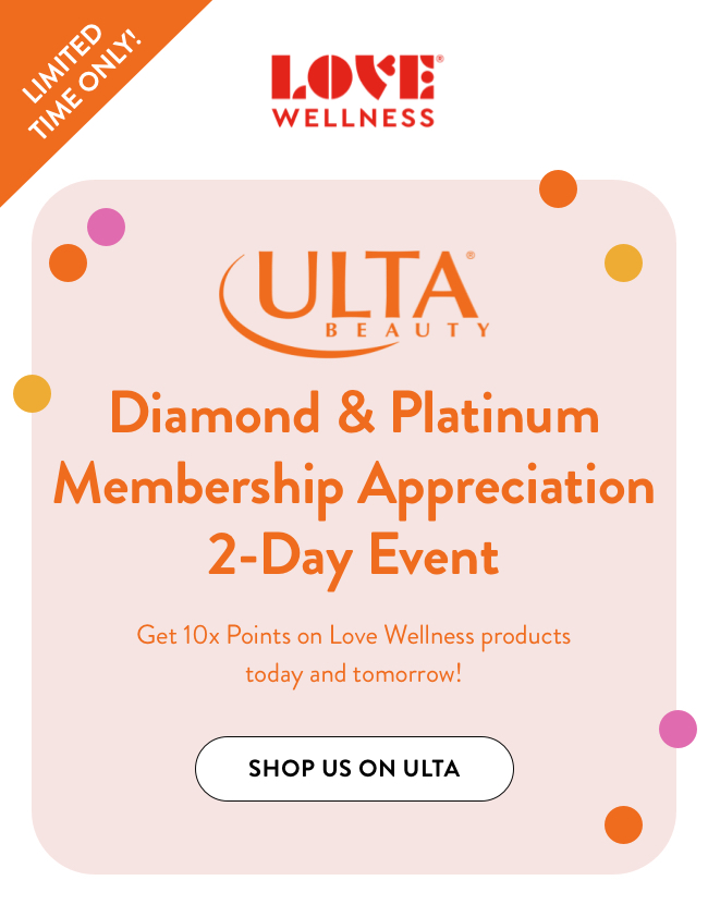 Love Wellness: Earn 10x rewards at Ulta! | Milled