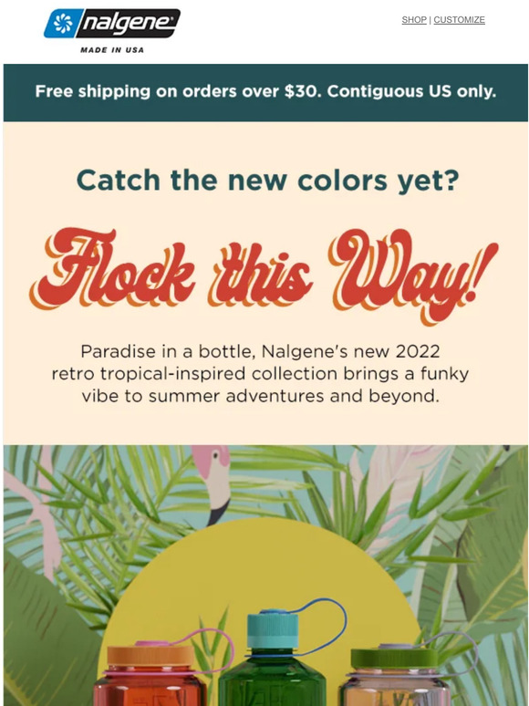 Nalgene: It's a Bird. It's a Nalgene Bottle! New Colors Are Here | Milled