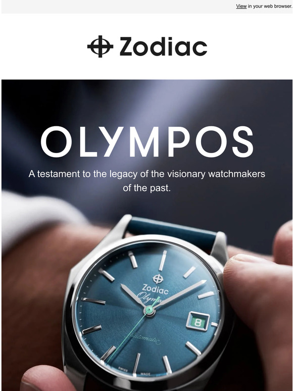 Zodiac: The iconic Olympos is back. | Milled