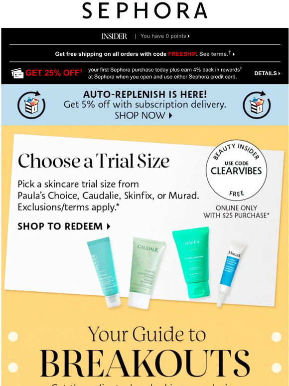Sephora Email Newsletters: Shop Sales, Discounts, and Coupon Codes