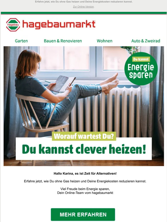Hagebau: Aufgepasst: So kannst Du clever heizen! | Milled Hagebau: Aufgepasst: So kannst Du clever heizen! | Milled