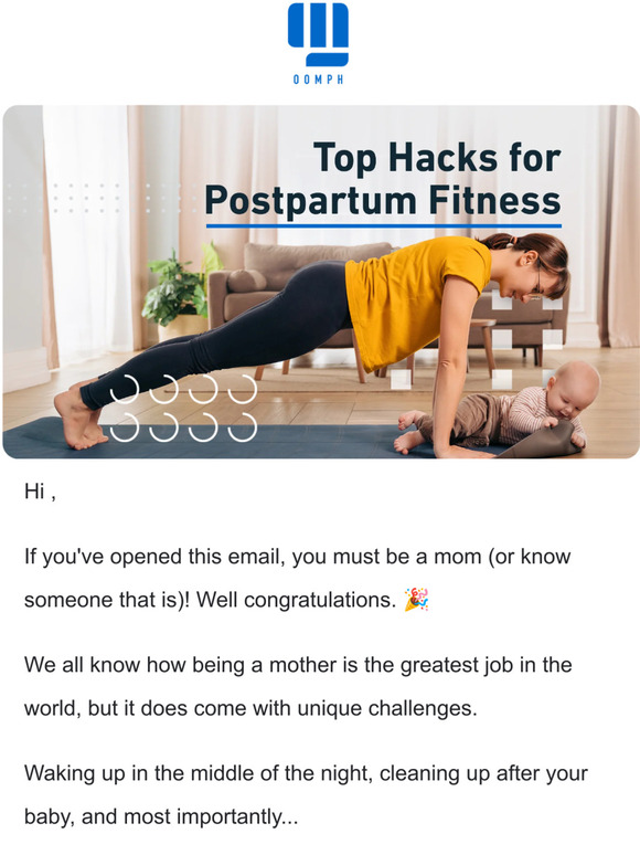 OOMPH: Game Changer for The Postpartum Mom! 👇 | Milled