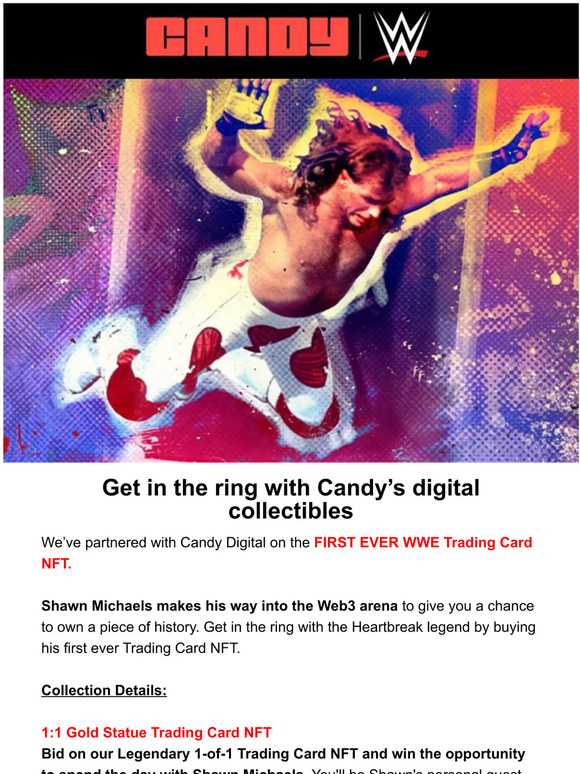 WWE: WWE and Candy Digital is a dream match | Milled