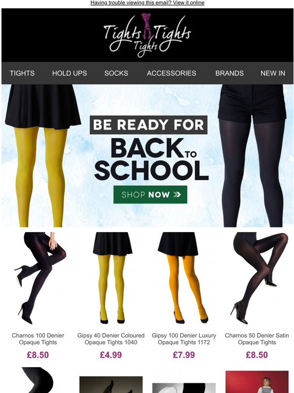 Tights Tights Tights: Be Ready For Back To School - Shop Our School ...
