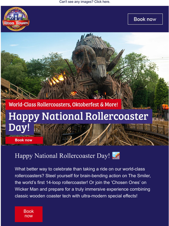 Alton Towers: Happy National Rollercoaster Day! 🎢 | Milled