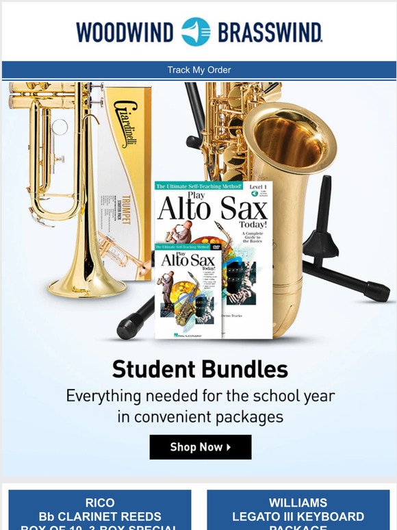 Woodwind & Brasswind: All-in-one student bundles for the school year ...