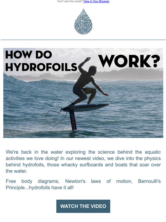 Waterlust: How do hydrofoils work? | Milled