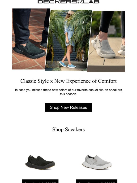 Deckers X Lab: In case you missed... New colors of our favorite slip-on ...