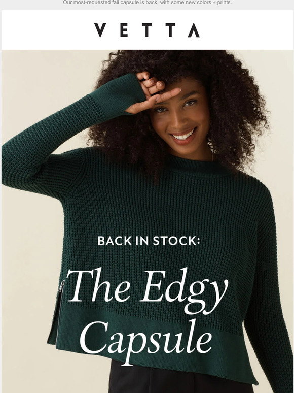 VETTA: The Edgy Capsule is Back (With New Colors)! 💥 | Milled