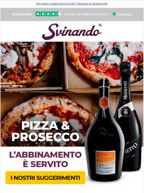 Svinando: Pizza & Prosecco: ecco il segreto 👇 | Milled