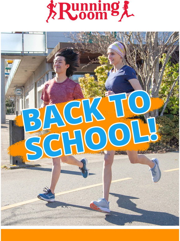 Running Room: Ready For Back To School? Shop All You Need To Reach Your ...