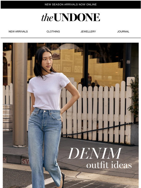 The Undone: Denim Outfit Ideas | Milled