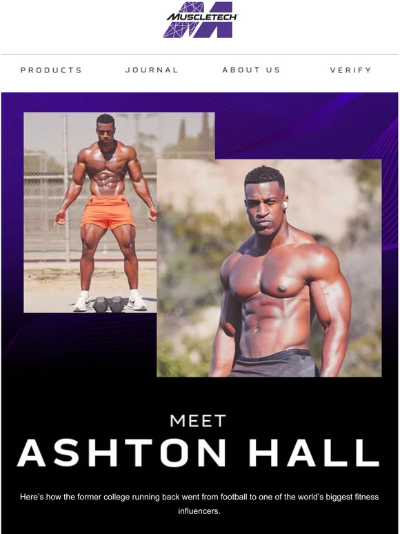 MuscleTech: Meet Fitness Superstar Ashton Hall | Milled