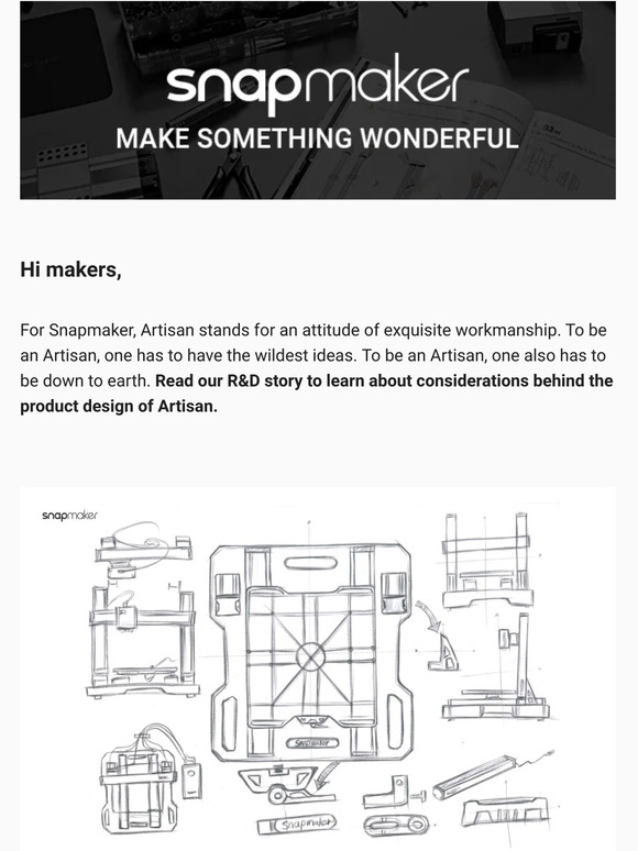 Snapmaker: The R&D story behind Artisan | Milled
