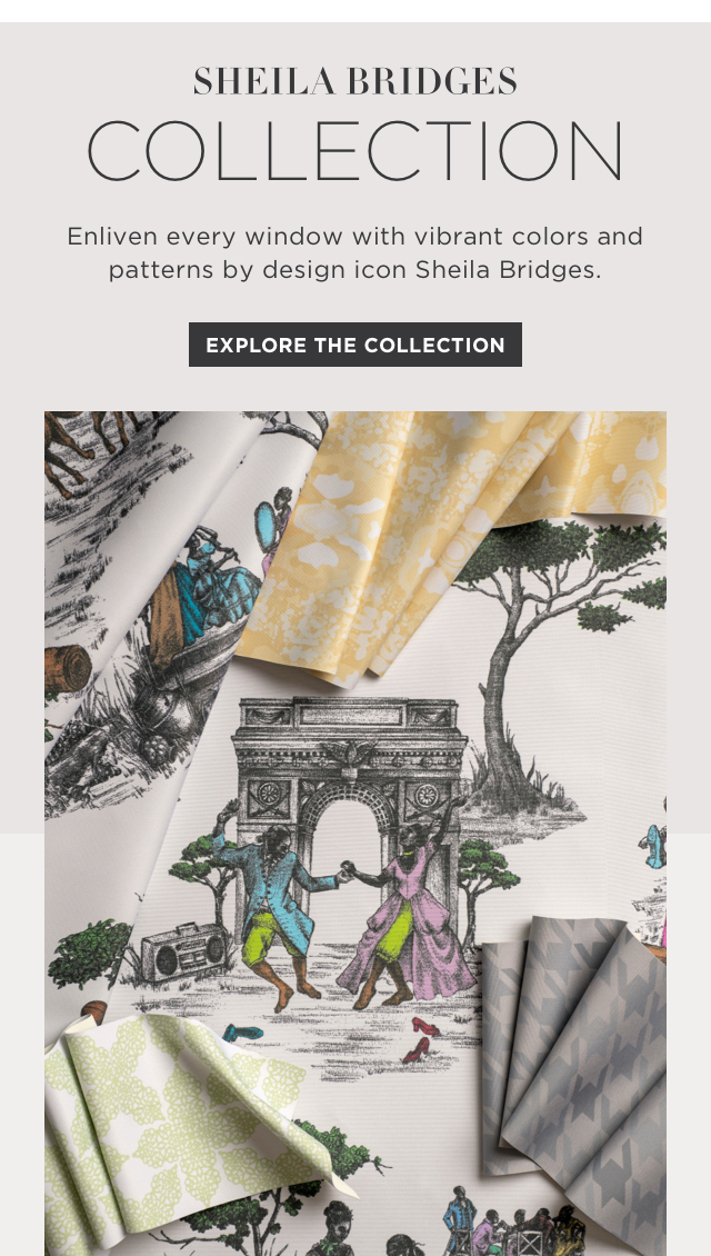 The Shade Store: A Modern Classic Collection by Sheila Bridges | Milled