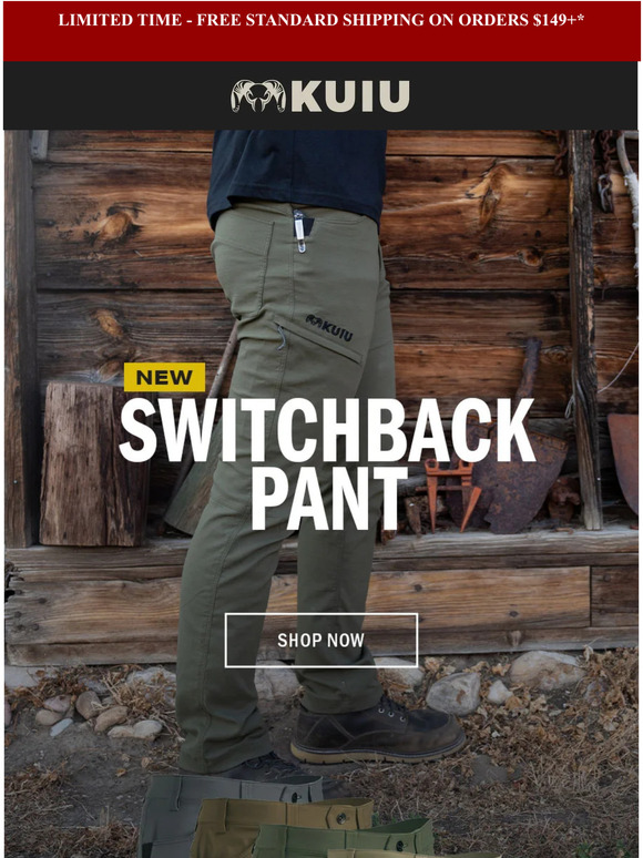 KUIU: The All-New Switchback Pant Is Here | Milled