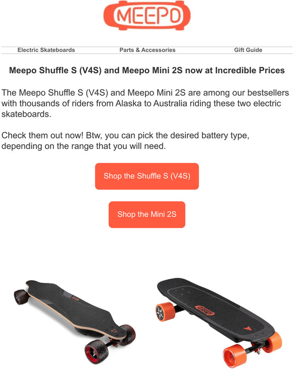 Meepo Board: Special Sale of V4S and Mini 2S. Limited stock available ...