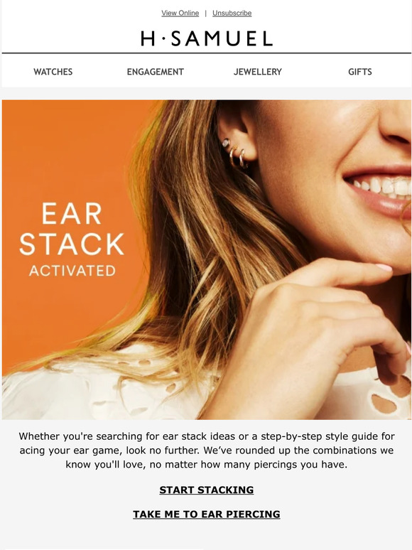 H. Samuel: Ear stack styling | Milled