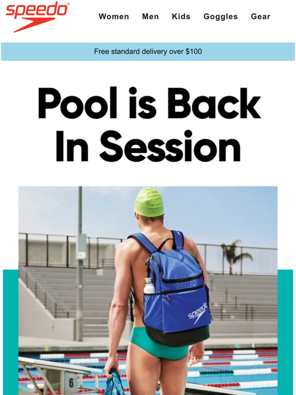 Speedo: Back to school, back to pool | Milled