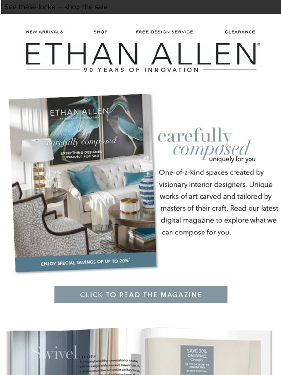 Ethan Allen: Visionary designs to inspire you | Milled