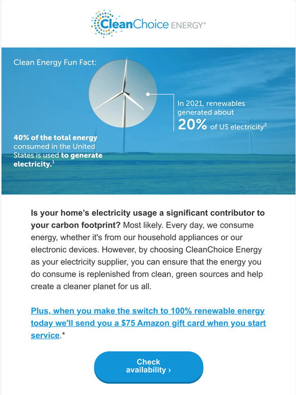 CleanChoice Energy: 💭 Can you guess how much energy is needed to ...