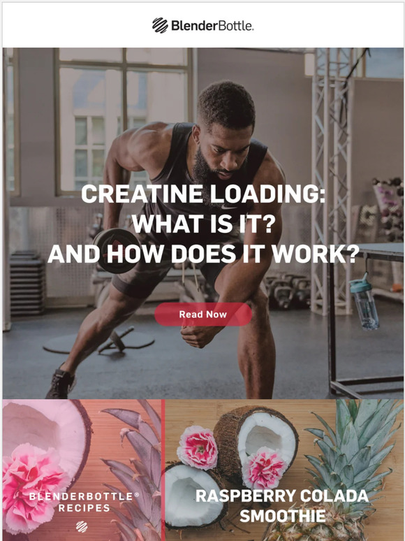 BlenderBottle: What is Creatine Loading and How Does It Work? | Milled