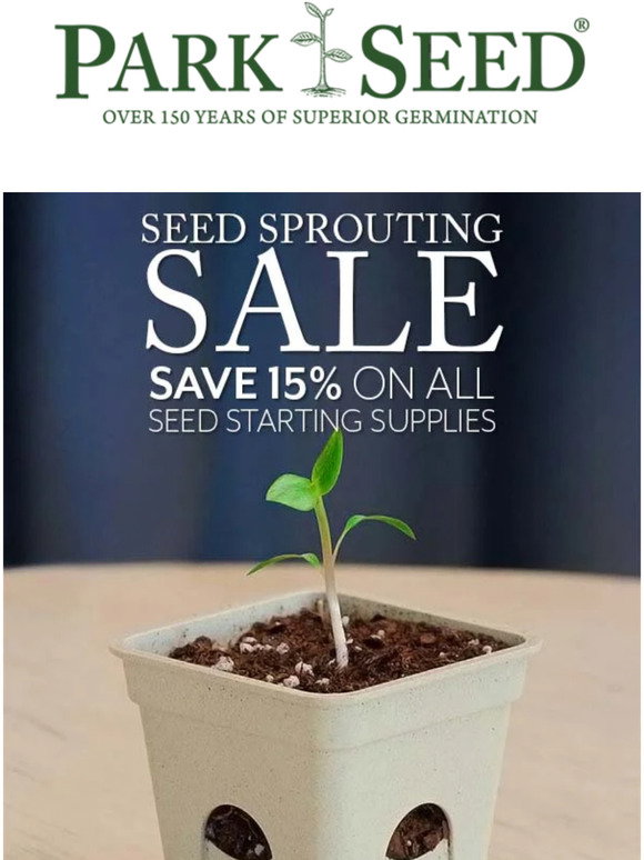 Park Seed: Need Help Starting Your Seeds? | Milled