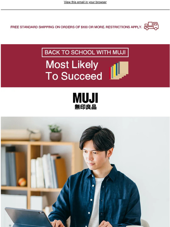 MUJI: Get Ready for Back to School with MUJI | Milled