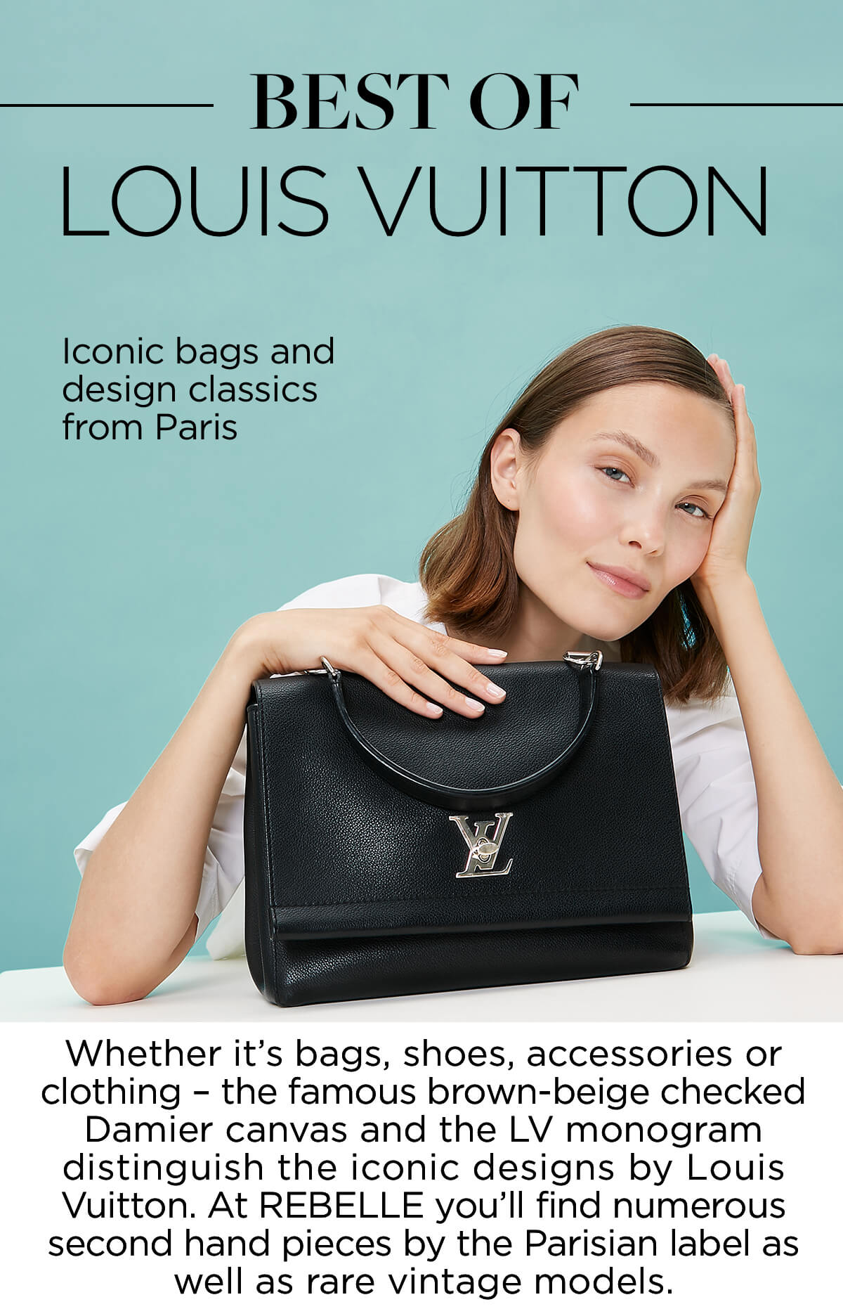 rebelle.com: LOUIS VUITTON: Iconic bags and design classics from Paris ...