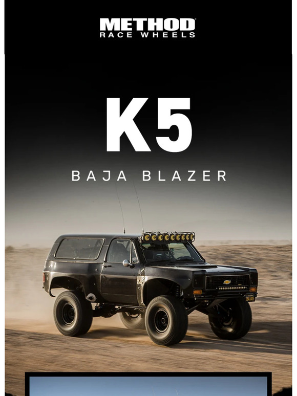 Method Race Wheels: Chevy K5 | Milled