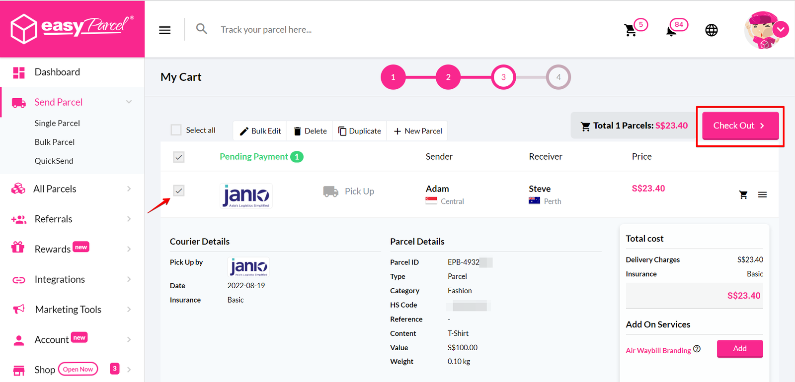 EasyParcel: 5 Simple Steps To Book Your Parcel To Australia With ...
