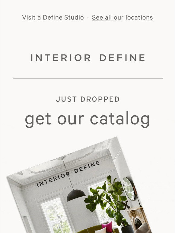 Interior Define: New catalog just dropped | Milled