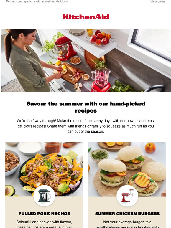 KitchenAid: Savour the summer with these new recipes | Milled