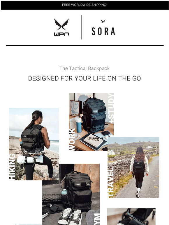 WPN Wear: 8 Uses for Our Tactical Backpack 🎒 | Milled