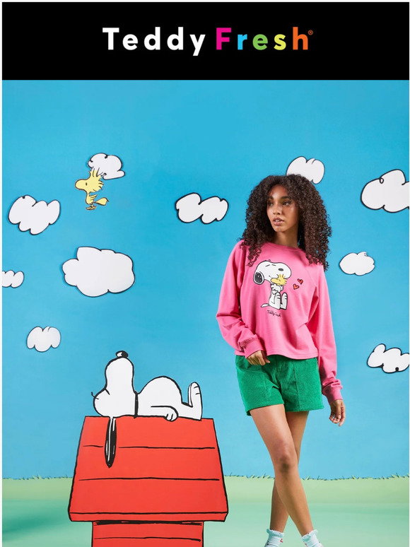 Teddy Fresh: Peanuts X Teddy Fresh Collection Available Now! | Milled
