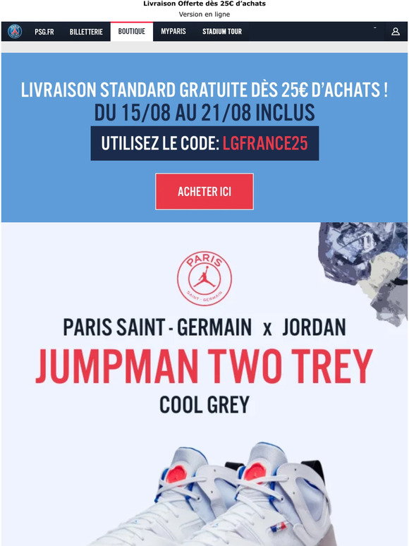 PSG Boutique: Découvrez les dernières nouveautés PSG ! | Milled