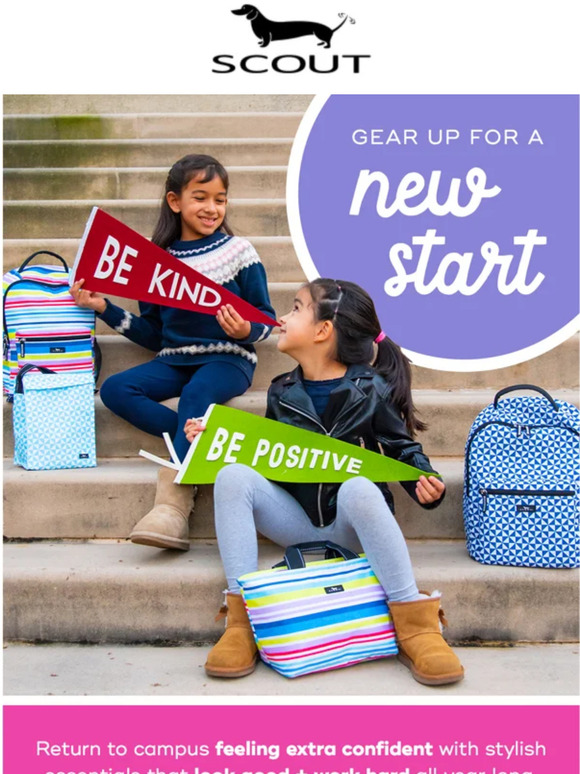 SCOUT Bags: Stand-out essentials for Back to School 2022 | Milled